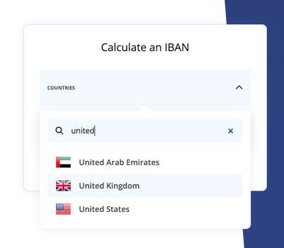 IBAN Calculator by MoneyTransfers | Find & Calculate Your IBAN